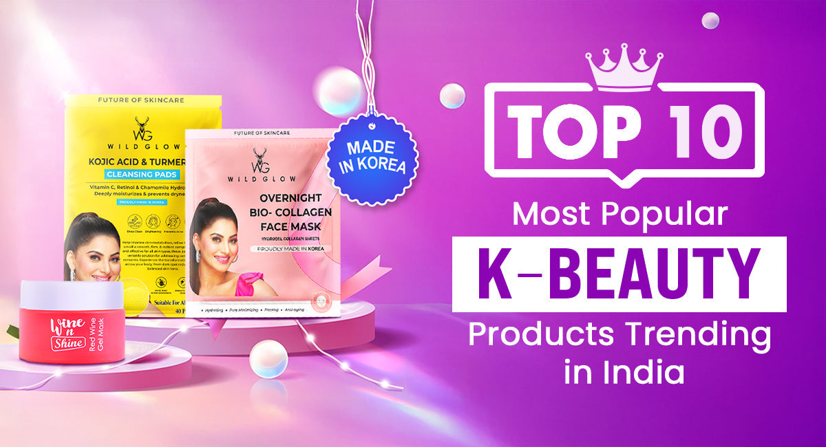 Top 10 Most Popular K-beauty Products Trending in India - 2025